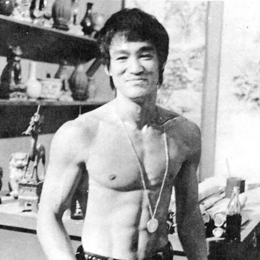 Core Symbol Large Sterling Silver Medallion & Chain – Bruce Lee